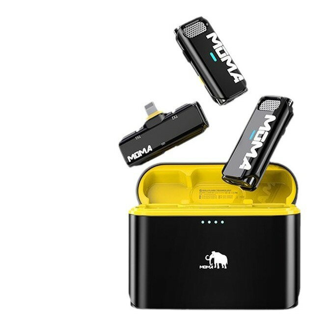 免運/快速出貨 麥克風 moma悅聲 S1無線領夾式麥克風猛犸收音麥器錄音直播手機降噪 可開發票 | 捕夢屋 | 樂天市場Rakuten