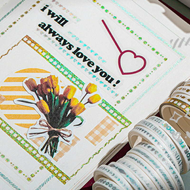 AGUGU燙金極細盒裝和紙膠帶(10卷裝) 貼紙 手帳 紙膠帶 和紙【BlueCat】【JC4242】 | BLUECAT直營店 | 樂天市場 ...