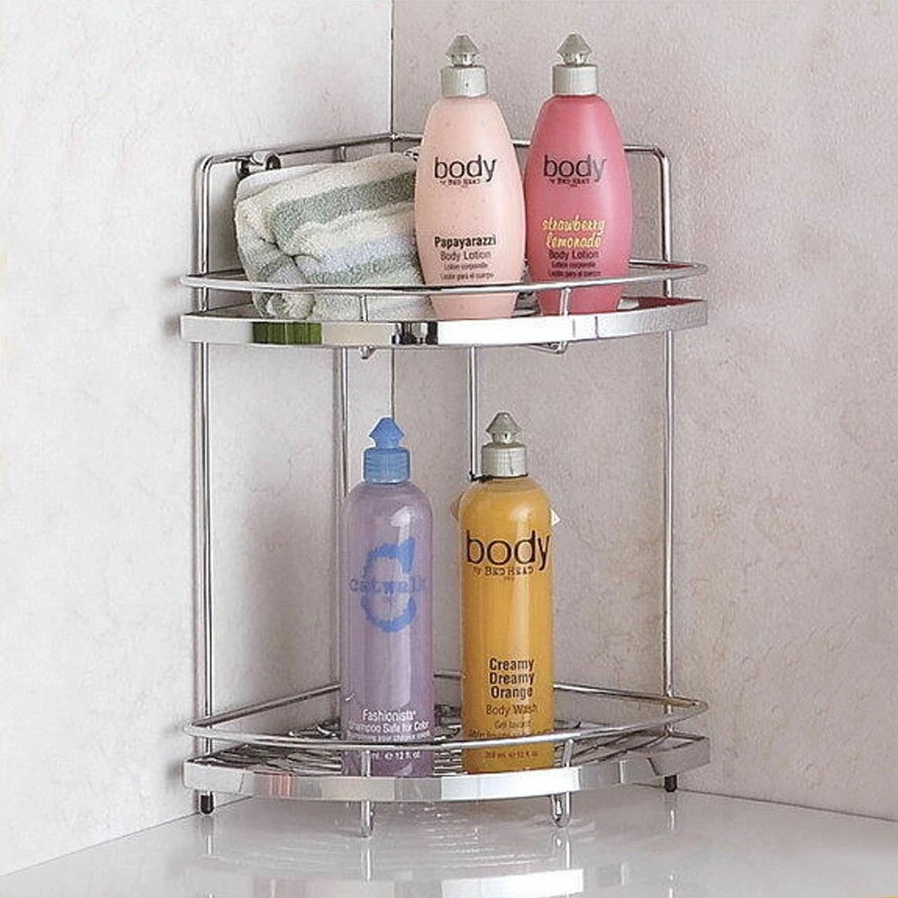 【CERAX洗樂適】304不鏽鋼雙層轉角架 沐浴乳洗髮精置物架 隆威MIT台灣製造C-K26031 | 洗樂適衛浴直營店 | 樂天市場Rakuten