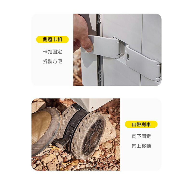 【AOTTO】150L升級加厚款折疊收納推車購物車(手推車 手拉車) | AOTTO創意家居 | 樂天市場Rakuten