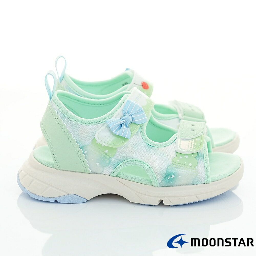 日本月星Moonstar頂級機能童鞋-LUVRUSH彈力運動涼鞋12197綠(中小童段)16~21cm(新品) | 日本月星MoonStar 機能鞋品牌旗艦館直營店 | 樂天市場Rakuten