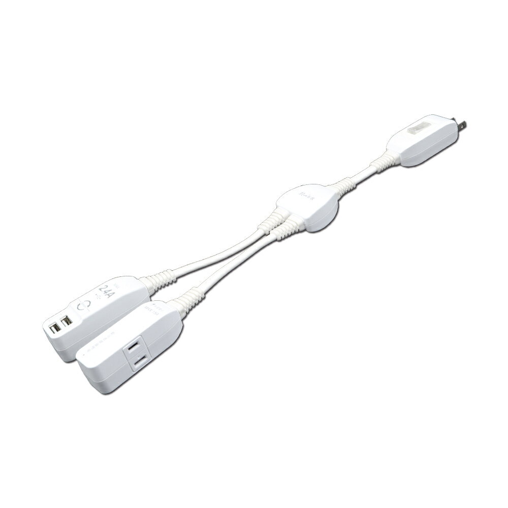 (PTP-222U)2P高溫斷電2USB+2插分離線(插頭附過載) | 電太郎達人直營店 | 樂天市場Rakuten