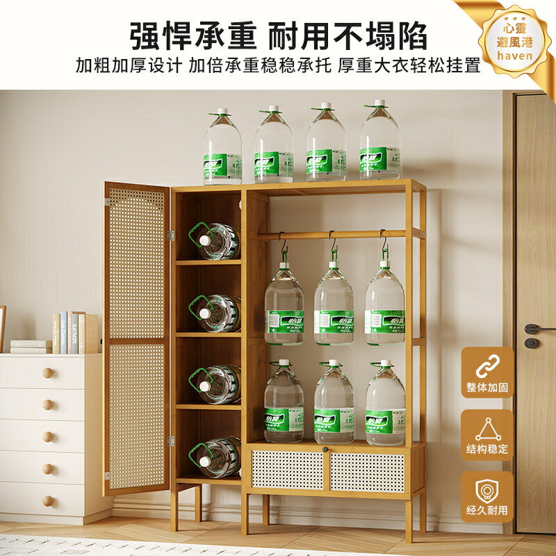 【小戶型神器】多功能衣櫃 儲物櫃 衣帽間 收納櫃 臥室衣櫃 一體式設計 大容量分區 不佔空間 2025新款 北歐簡約風 | 心靈避風港 ...