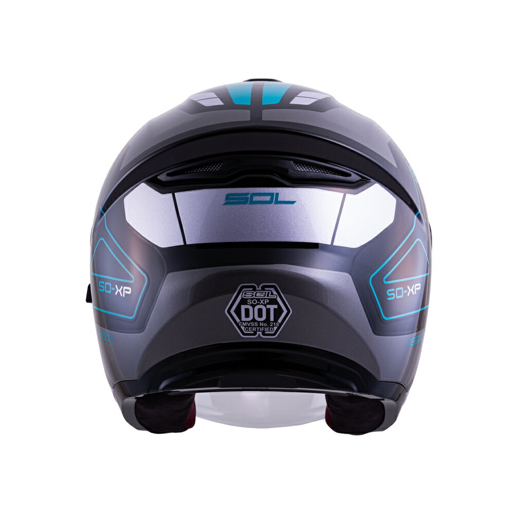 【SOL Helmets】SO-XP開放式安全帽 (領航員_黑/銀綠) ｜ SOL安全帽官方商城 | SOL Helmets | 樂天市場Rakuten