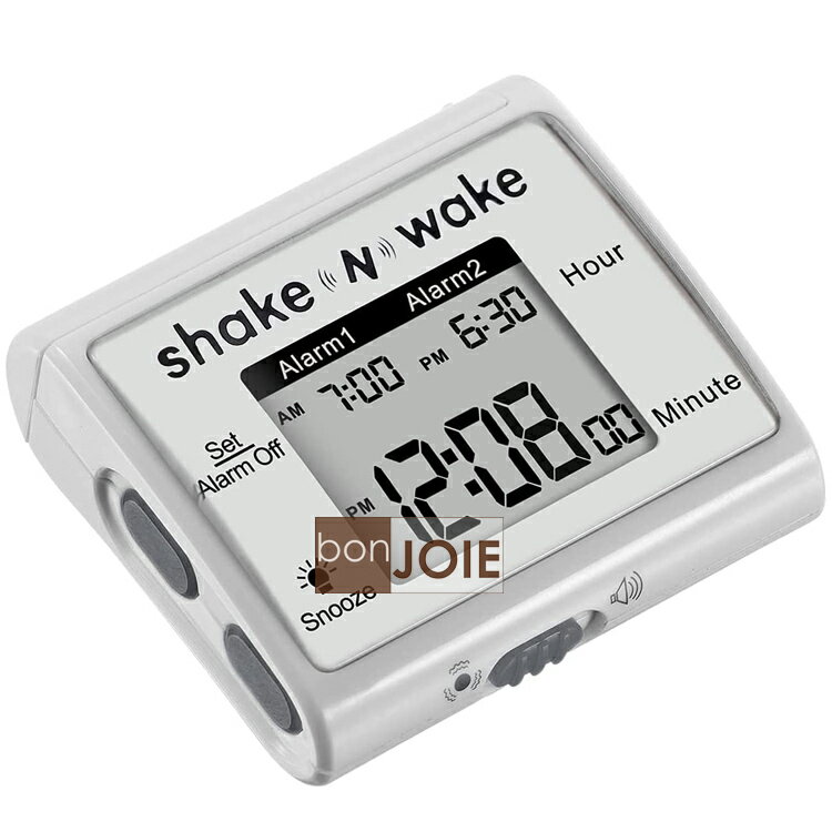 ::bonJOIE:: Shake ''n'' Wake Vibrating Alarm Clock 雙鬧鐘設定 隨身腕表型震動鬧鐘 鬧鈴 ...