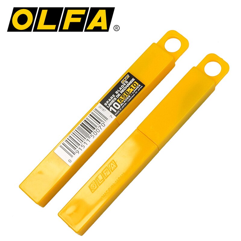 OLFA ASB-10 美工刀片 (小) (10片入/盒) | 聯盟文具直營店 | 樂天市場Rakuten
