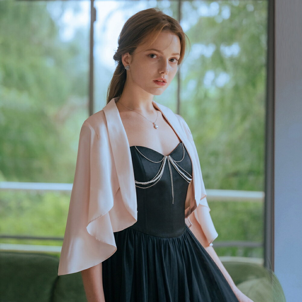 短版杏色罩衫小外套11-Y044 | OMUSES | 樂天市場Rakuten