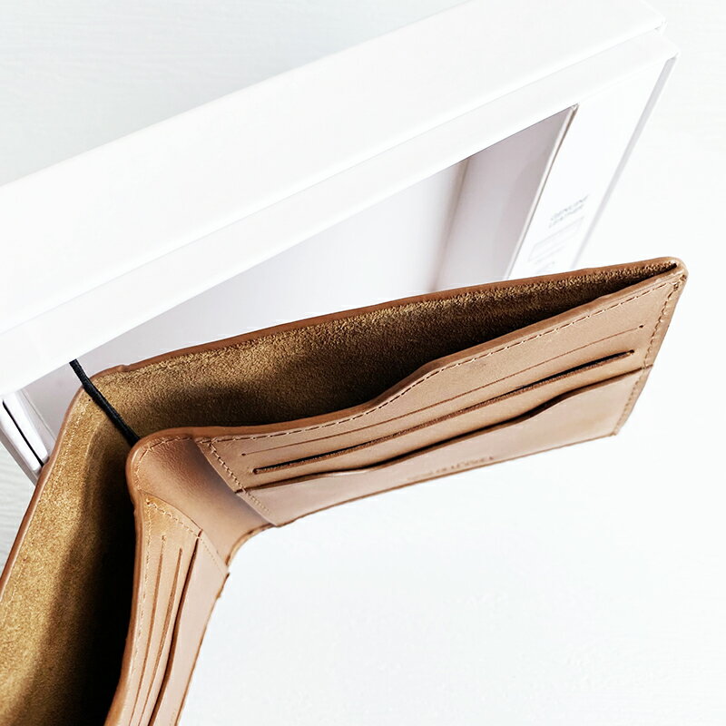 美國百分百【全新真品】Calvin Klein 皮夾 logo 真皮 錢包 CK 短夾 證件夾 專櫃精品 駝色 CF87 | 美國百分百直營店 | 樂天市場Rakuten