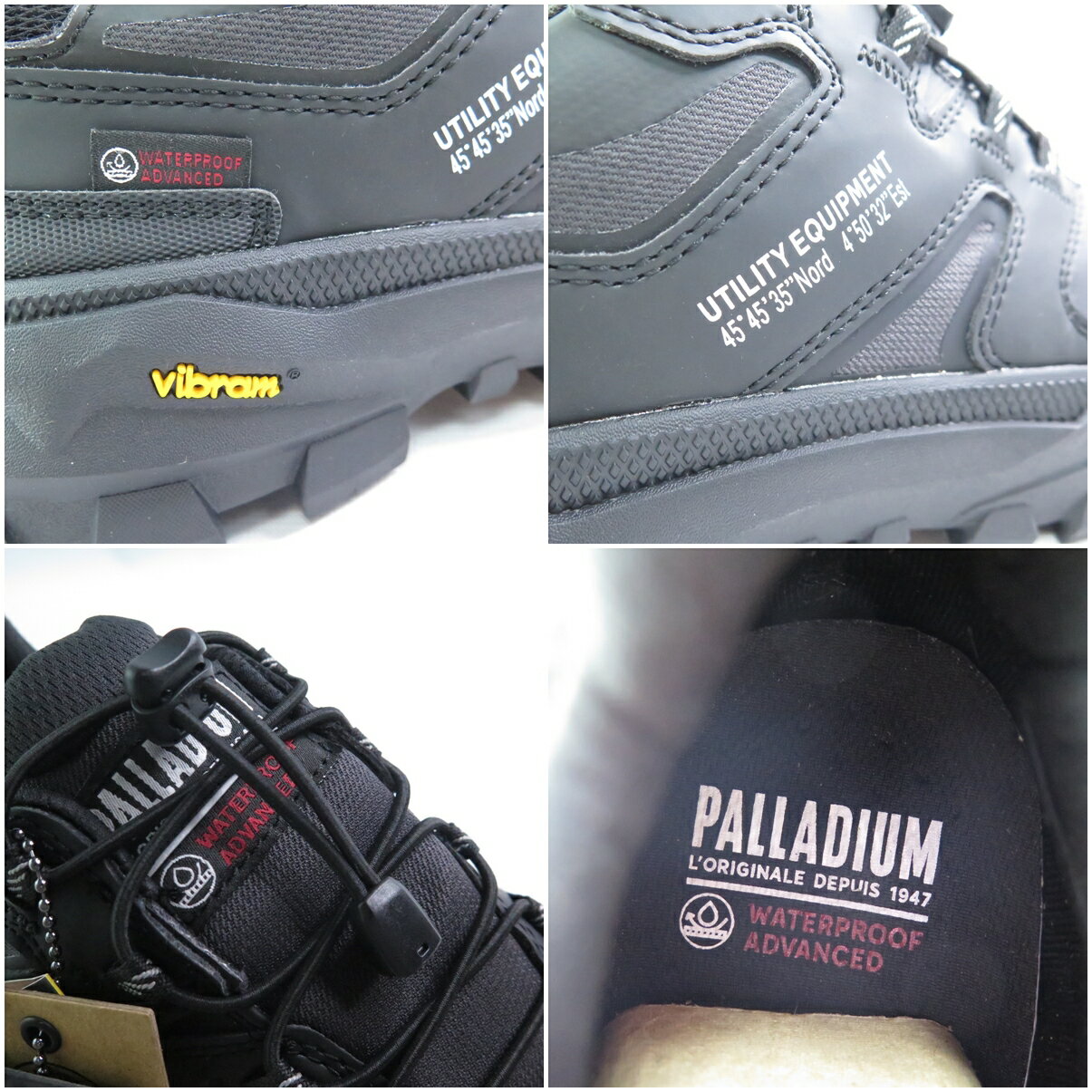 Palladium 74344008 PALLARIDER LO WPA 男女休閒鞋 戶外 登山 防潑水 曜石黑 | ISPORTSHOP直營店 | 樂天市場Rakuten