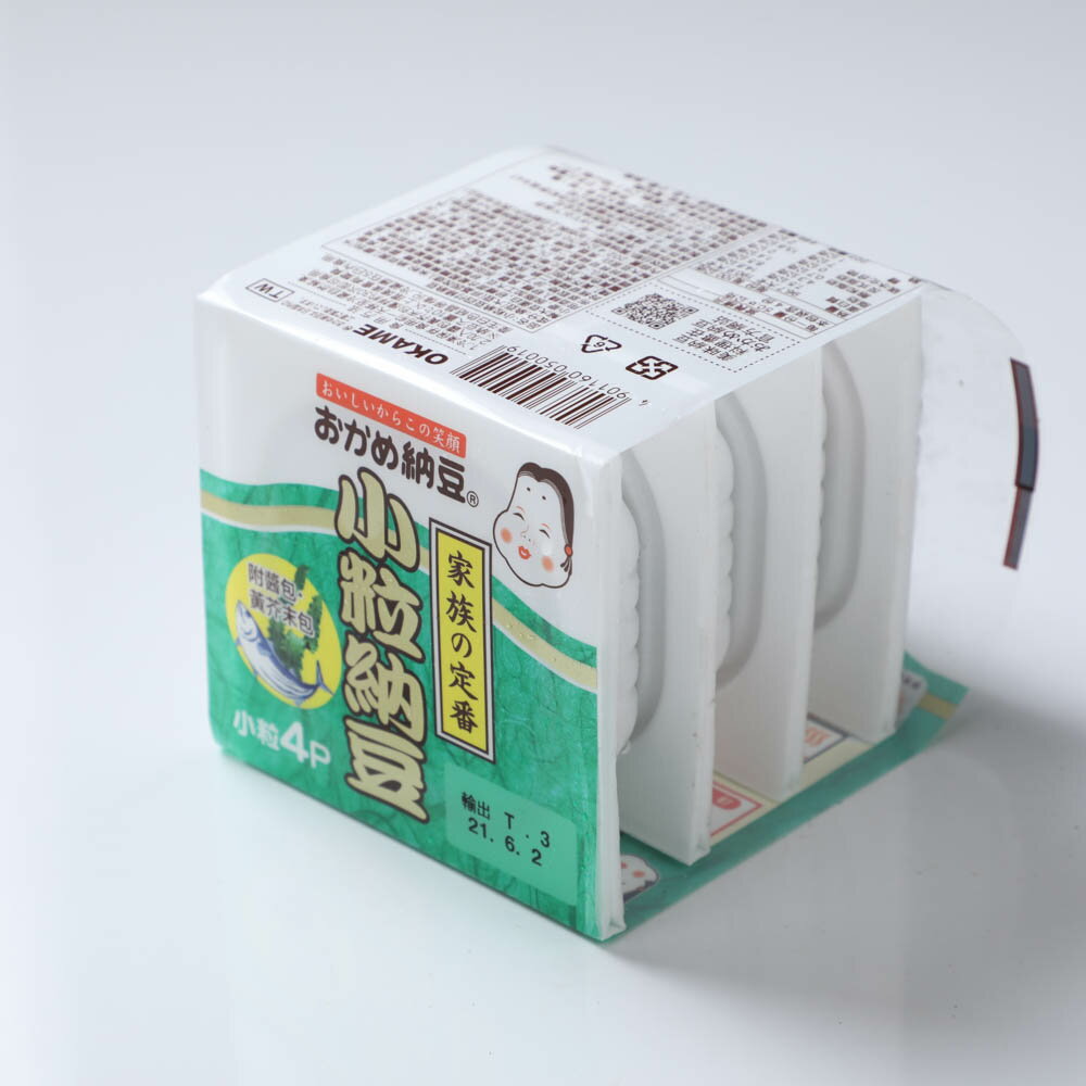OKAME 小粒納豆四付綠納豆 202G(4盒裝)/おかめ納豆 小粒納豆 202G(4個入り) | JFC市集 | 樂天市場Rakuten