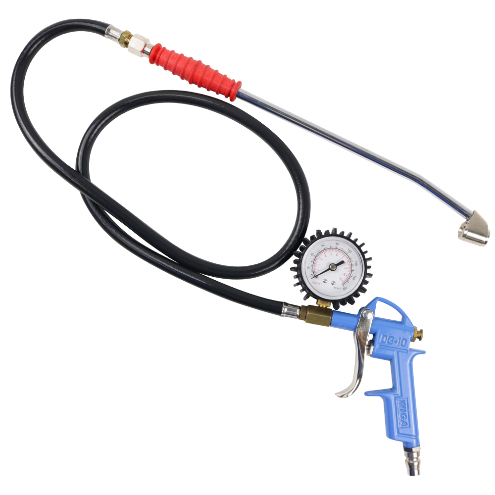 WIGA 威力鋼 DG-10LB 加長型鋁合金推拉式胎壓風槍 [附胎壓表] | 威力鋼工具旗艦店直營店 | 樂天市場Rakuten