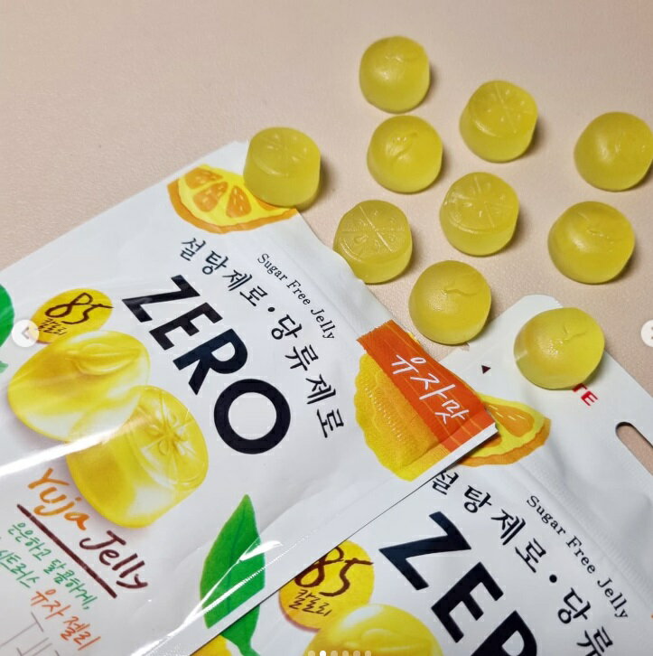 【首爾先生mrseoul】韓國樂天 LOTTE ZERO 柚子口味軟糖 40g 2025.10.28 | 首爾先生mrseoul | 樂天市場Rakuten