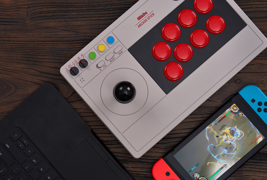 八位堂 8Bitdo Switch V3街機搖桿 標準版 街機搖桿/格鬥搖桿/大搖/快打旋風/格鬥遊戲 | 汎嘉科技 | 樂天市場Rakuten