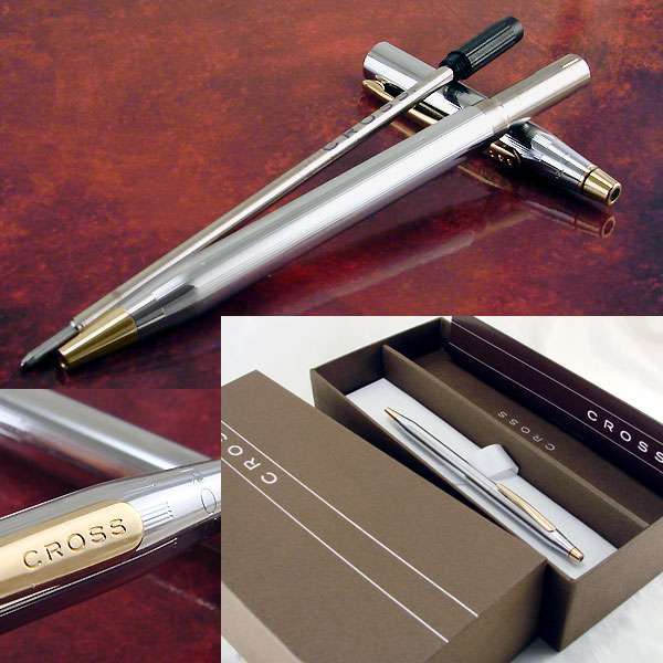 CROSS 經典世紀系列 3302 金鉻原子筆 | 聯盟文具直營店 | 樂天市場Rakuten