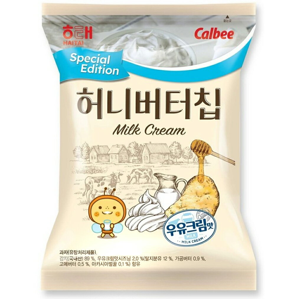 Chara 微百貨 》 韓國 Calbee 蜂蜜 奶油 洋芋片 加樂比 HAITAI 海太 牛奶 原味 | Paradiso購物樂園 | 樂天市場Rakuten
