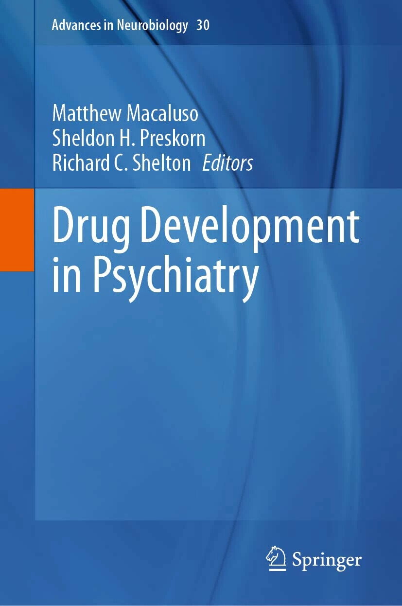 Drug Development in Psychiatry 1/e Matthew Macaluso, Sheldon H ...