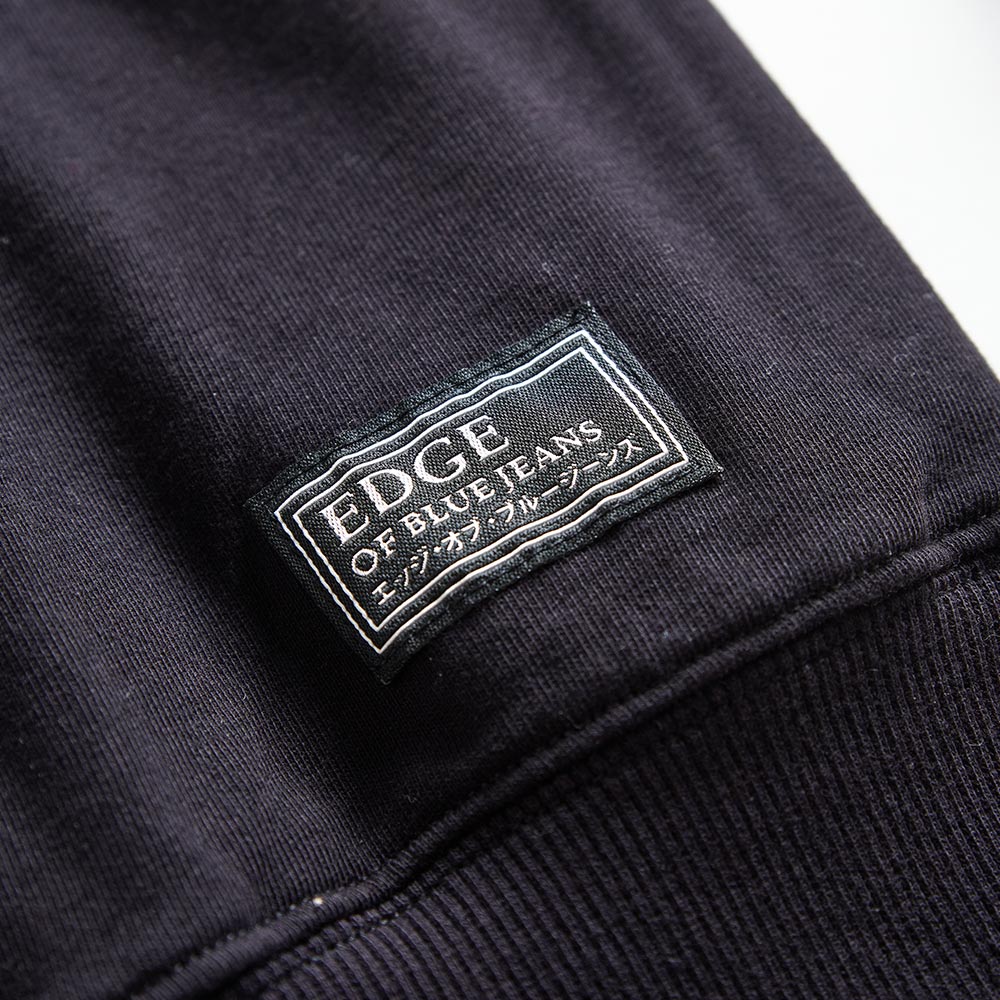 EDWIN EDGE 車縫 BOX LOGO厚長袖T恤-男款 黑色 | EDWIN官方旗艦店直營店 | 樂天市場Rakuten