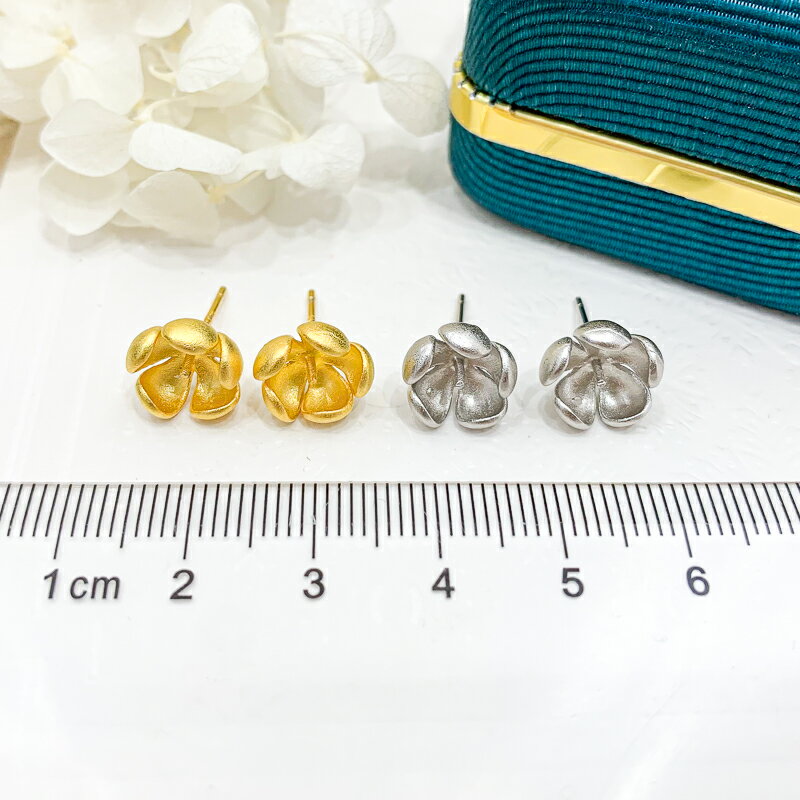 DIY珍珠小配件 S925純銀耳釘空托 金色銀色銀飾耳環 配5-7mm圓珠 | 協貿國際日用品生活14館 | 樂天市場Rakuten