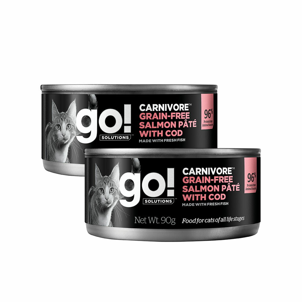 成箱優惠下殺59折【SofyDOG】Go! 德國貓罐 無穀鮭鱈90克12件組 豐醬肉泥主食罐 | SofyDOG直營店 | 樂天市場Rakuten