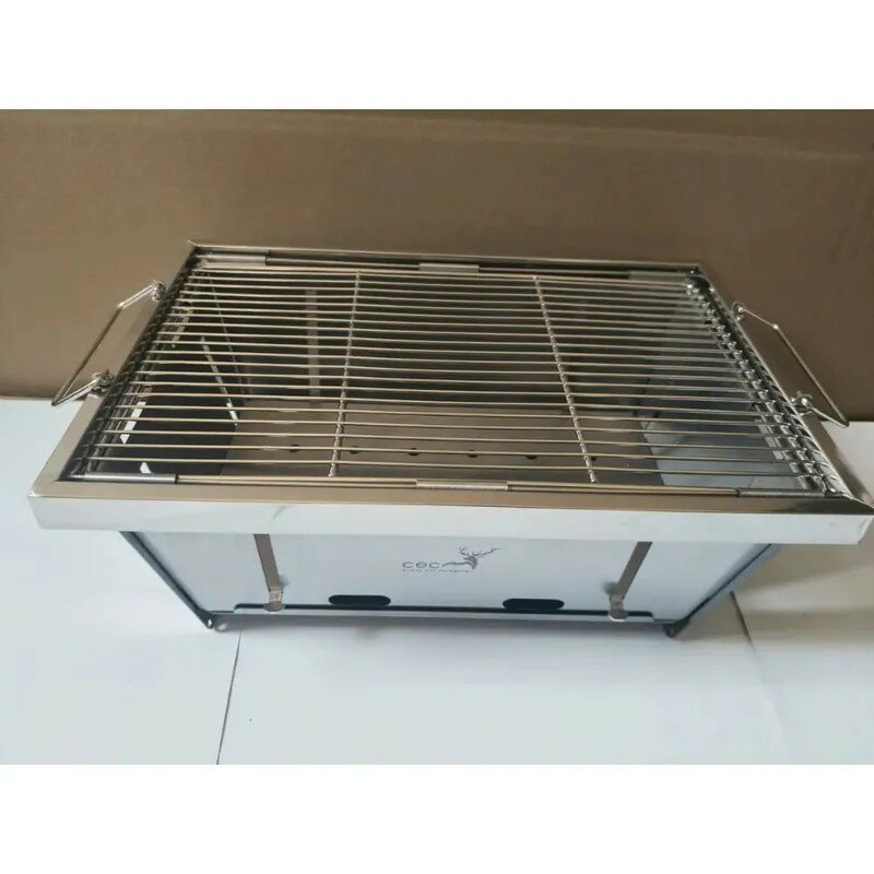 ├登山樂┤CEC風麋鹿 一單位不鏽鋼摺疊烤肉爐 # CEC-2006072 | 登山樂直營店 | 樂天市場Rakuten