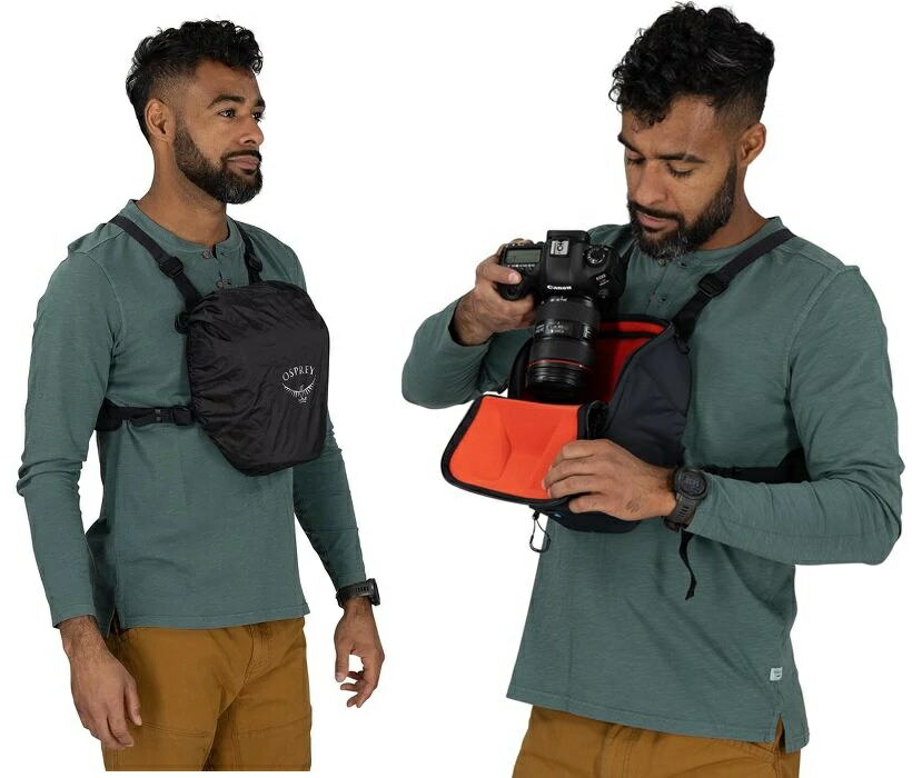 Osprey Camera Chest Rig 相機包/相機胸前包/前掛包/相機袋/胸掛式相機包 煤炭灰 | 台北山水戶外用品專門店直營店 | 樂天市場Rakuten