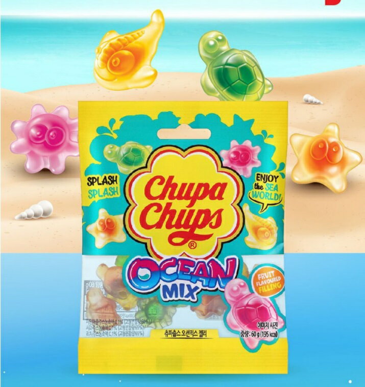【首爾先生mrseoul】加倍佳 Chupa chups 海底世界袋裝軟糖 60g | 首爾先生mrseoul | 樂天市場Rakuten