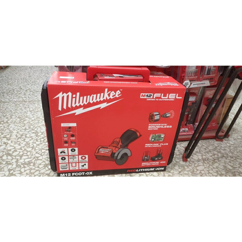 Milwaukee美沃奇 M12 FCOT-0X 12V鋰電無碳刷3" 砂輪機 M12FCOT-0X 切割工具 公司貨 | 正隆五金 | 樂天 ...