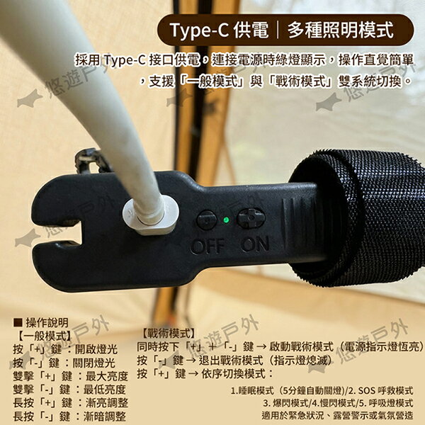 【DIA DAMO迪達蒙】戰術織帶燈條 DD-LT01 帳篷 LED燈條 照明 可捲曲收納 MOLLE織帶 露營 悠遊戶外 | 悠遊戶外露營 ...