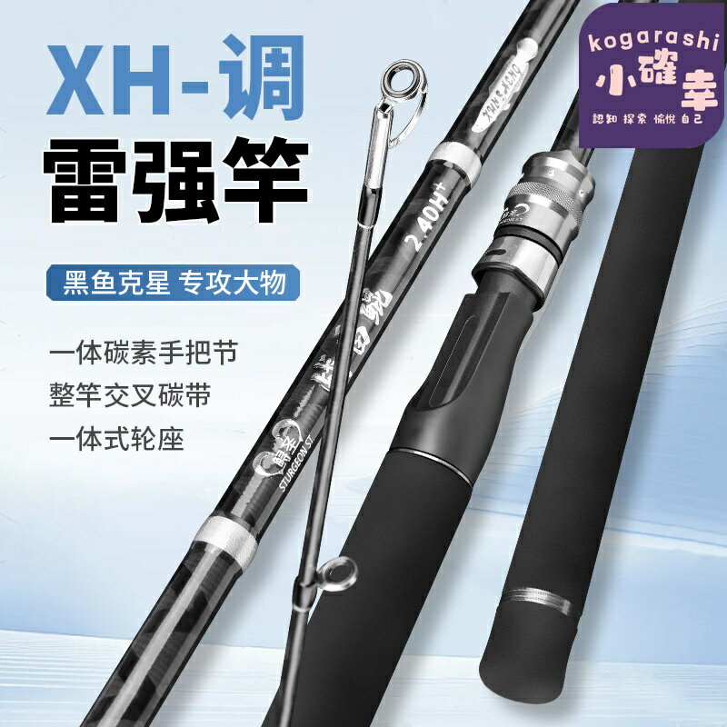 【超輕超硬遠投】雷強竿套裝 路亞竿 海竿 雷強打黑竿 H調專業版 高碳素一體成型 防滑EVA握把 輕雷重障礙區專用 | 小確幸商鋪 | 樂天 ...