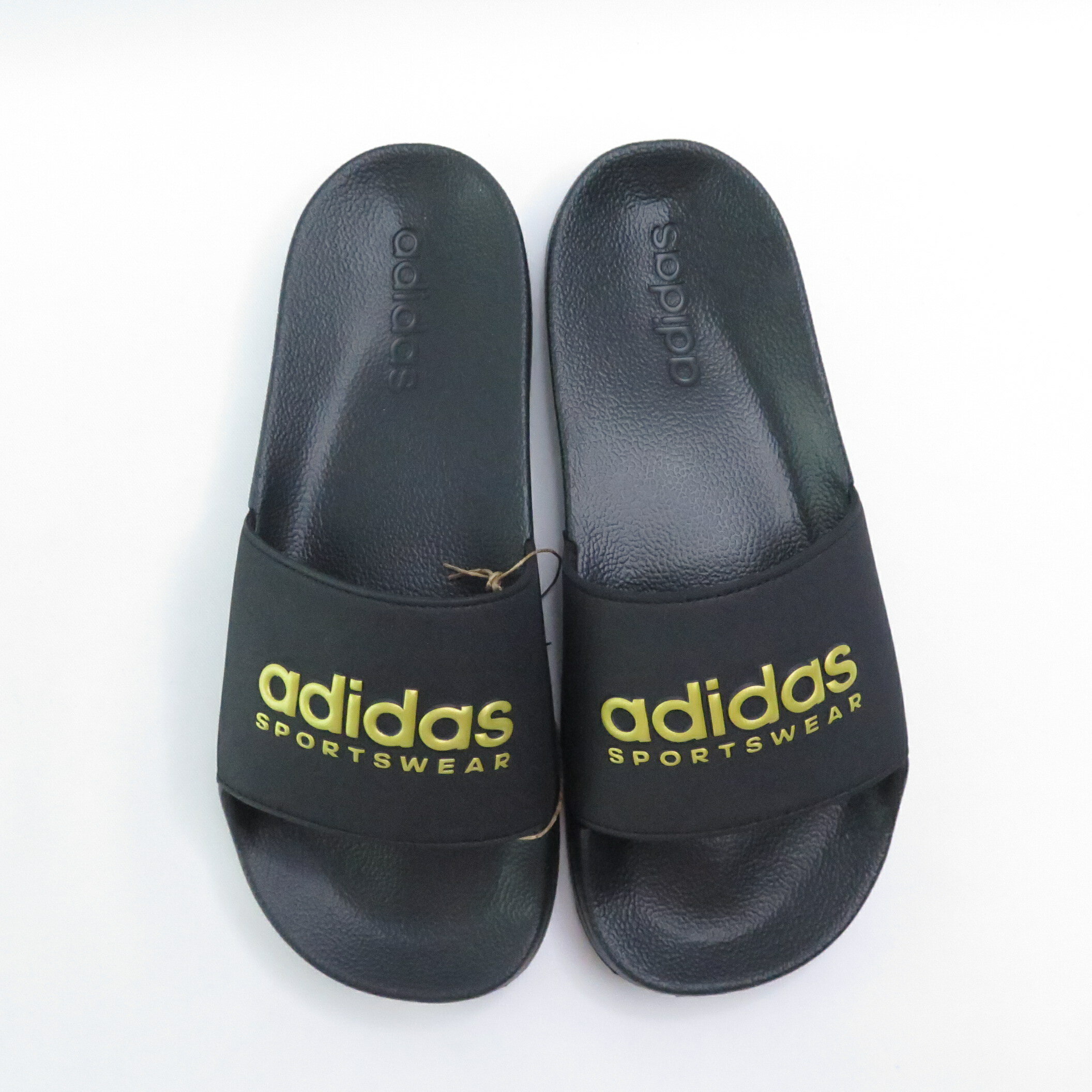 ADIDAS II0018 ADILETTE SHOWER 男女款拖鞋 快乾拖鞋 淋浴 泳池 黑金【iSport愛運動 ...