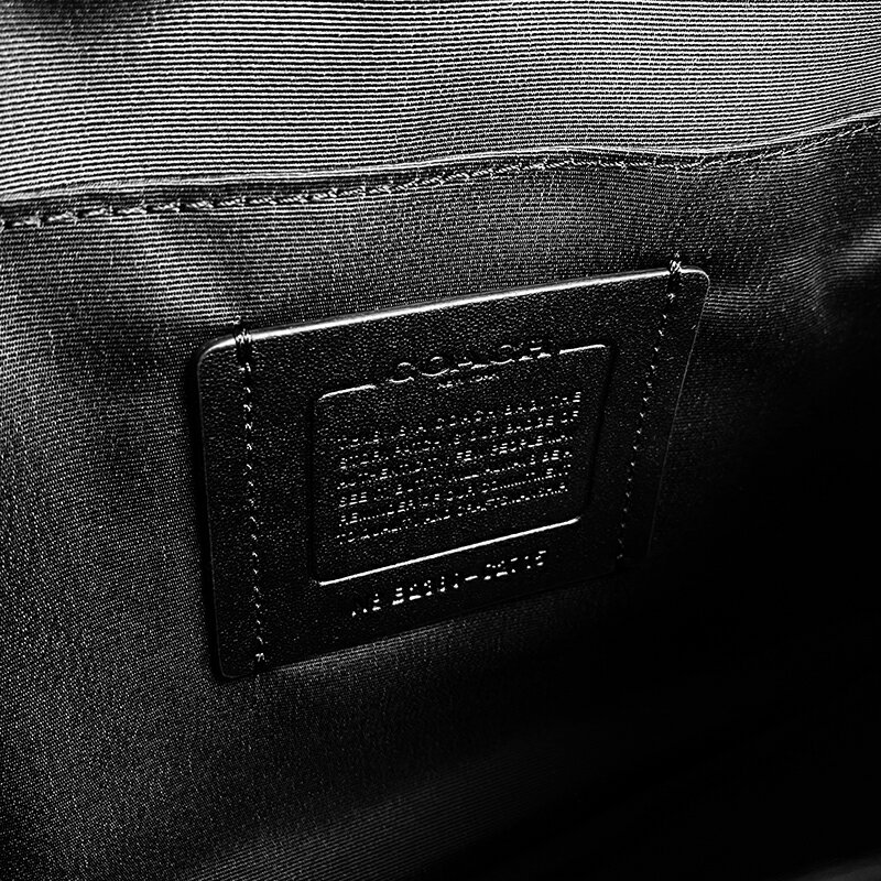 美國百分百【全新真品】COACH 皮包 C2715 肩背包 斜背包 側背包 皮革 男包 專櫃精品 印花 黑色 CG45 | 美國百分百直營店 ...