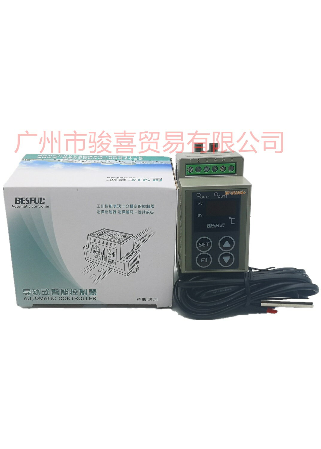 廣州代理商碧河溫度控制器BF-D220A+ 一路測兩路輸出溫控儀導軌式 | 協貿國際日用品生活11館 | 樂天市場Rakuten