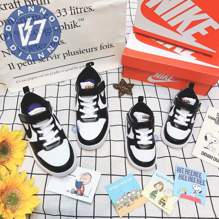 帝安諾-實體店面 Nike Court 小DUNK 小熊貓 黑白 運動鞋 童鞋 DN1230 DN1229-100 | DIANNO直營店 ...