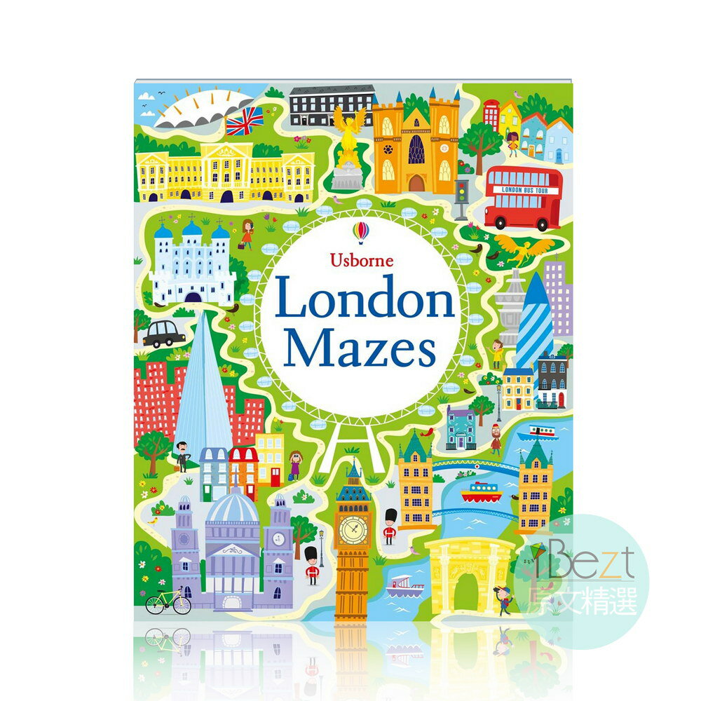 Usborne London Mazes | 外文 | 迷宮 | 繪本 | Usborne | 伴讀玩家 | 樂天市場Rakuten