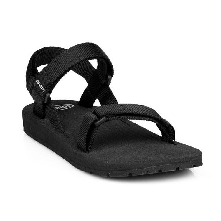 SOURCE 男 Classic 健走型運動涼鞋 10101100【黑】/ 城市綠洲(織帶、輕量、快乾、抑菌) | 城市綠洲直營店 | 樂天 ...