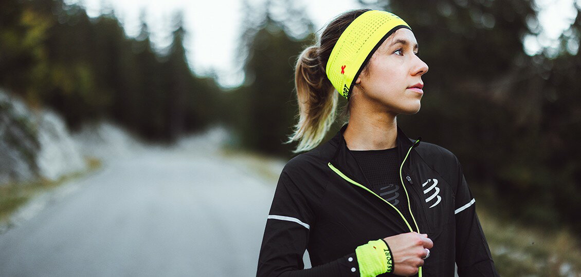 《Compressport 瑞士》Hurricane Windproof Jacket Flash M/W 透氣防風外套 2.0 閃光黑螢光黃 ...