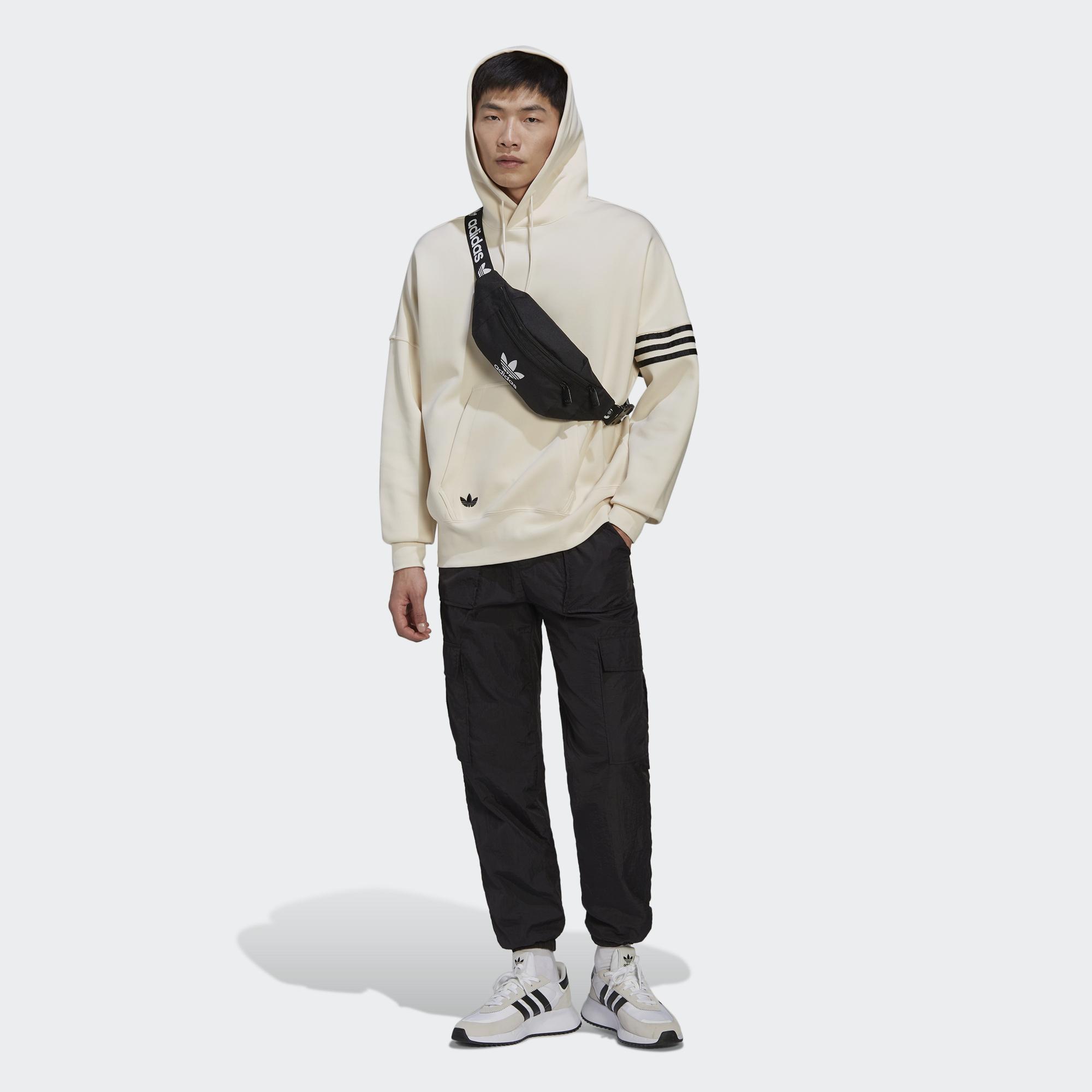 【毒】ADIDAS ORIGINALS ADICOLOR 連帽上衣 三線 帽T 黑白兩色 HM1870 HM1871【領券折222｜Cube卡 ...