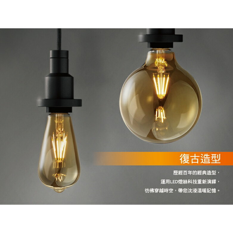 歐司朗 OSRAM 經典型 LED 鎢絲燈泡 2200K 4W 6.5W | INFMARC | 樂天市場Rakuten