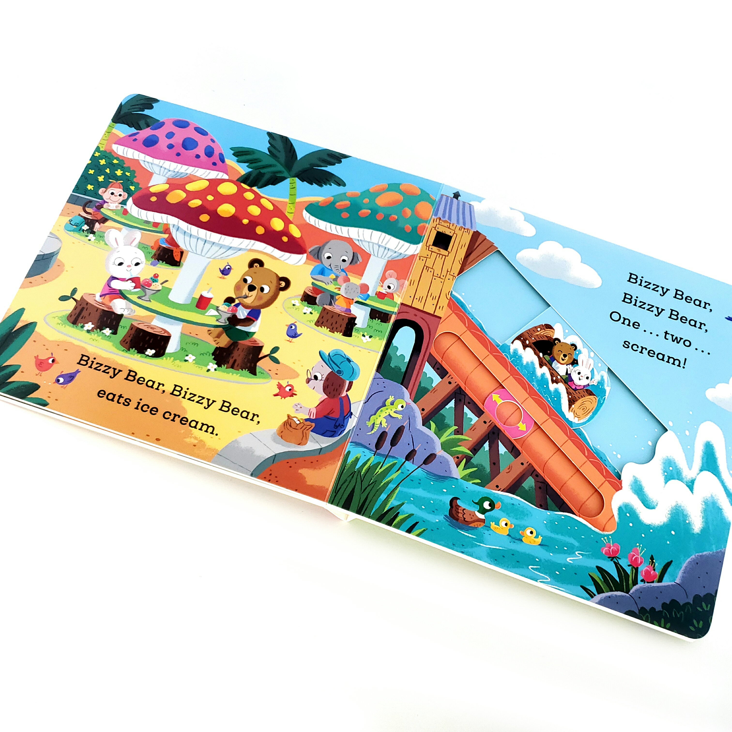 Fun Park | Bizzy Bear | 外文 | 推拉轉 | 忙碌的小熊 | QR CODE有聲版 | 洞洞 | 硬頁 | Nosy ...
