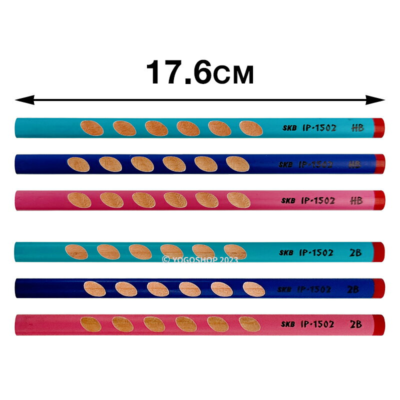 SKB 大三角 洞洞鉛筆 IP-1502 /一筒24支入(定15) 學齡前鉛筆 2B鉛筆 HB鉛筆 大三角鉛筆 粗三角鉛筆 木頭鉛筆 學前鉛筆 -文【領券滿額再折千10/31止】 | 旻泉精品 ...