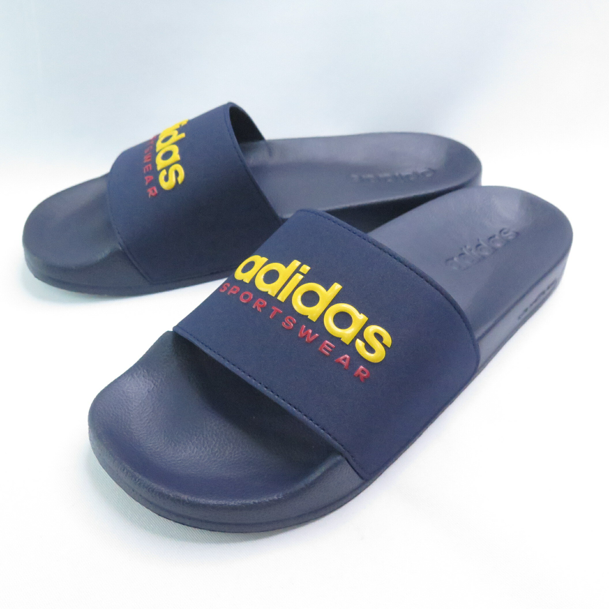 ADIDAS IE8946 ADILETTE SHOWER 男女款拖鞋 快乾拖鞋 淋浴 泳池 藍【iSport愛運動 ...