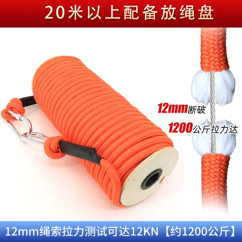 [台灣公司貨 可開發票]高樓家用應急套裝消地震戰備救援求生救生繩鋼絲芯安全繩自救防套 | 最佳優品 | 樂天市場Rakuten