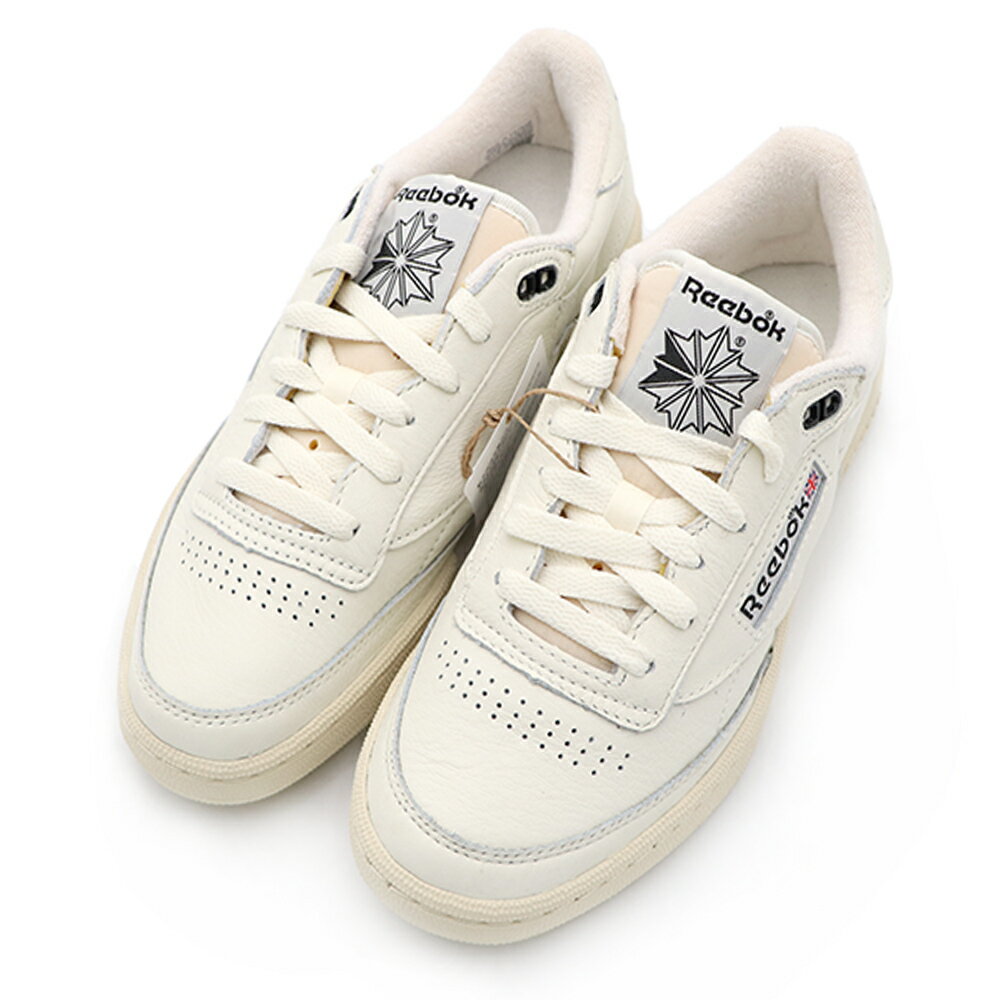 【全館滿額折】 Reebok Club 米黑 皮革 奶油底 休閒 小白鞋 男女款 B3882【新竹皇家100033000】 | 新竹皇家時尚館 ...