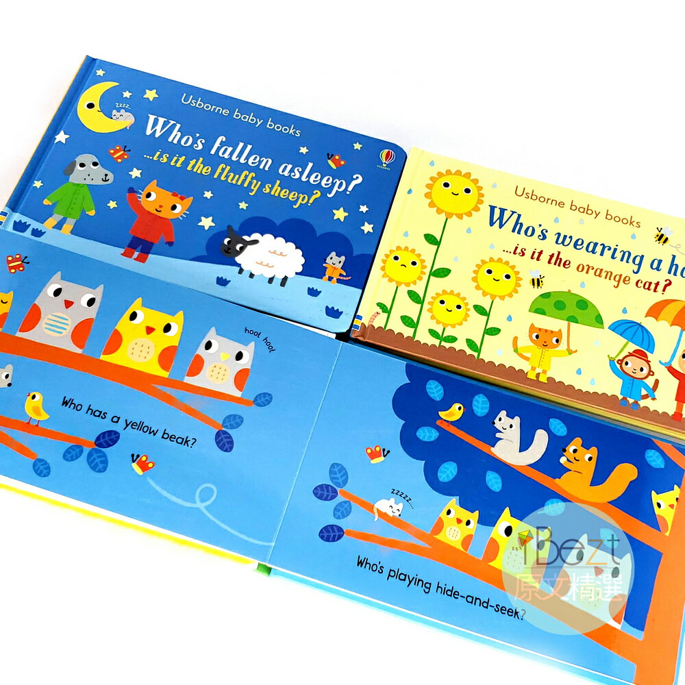 Usborne baby books(三冊套) | 外文 | Usborne | 繪本 | 幼幼書 | 顏色 | 大小 | 互動 | | 伴讀 ...