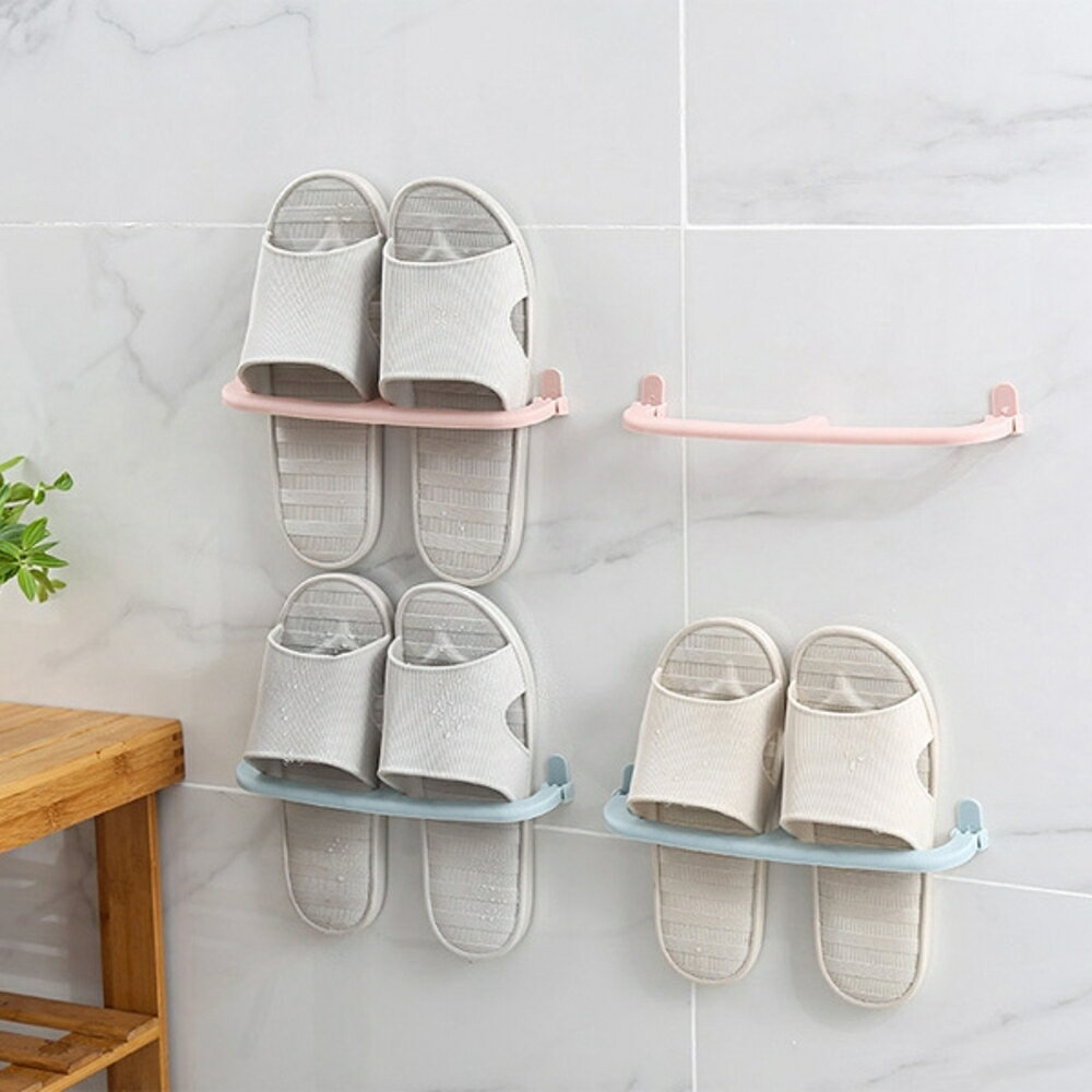 免釘可折疊鞋架 收納架(單層)【BlueCat】【JI2276】 | BLUECAT直營店 | 樂天市場Rakuten