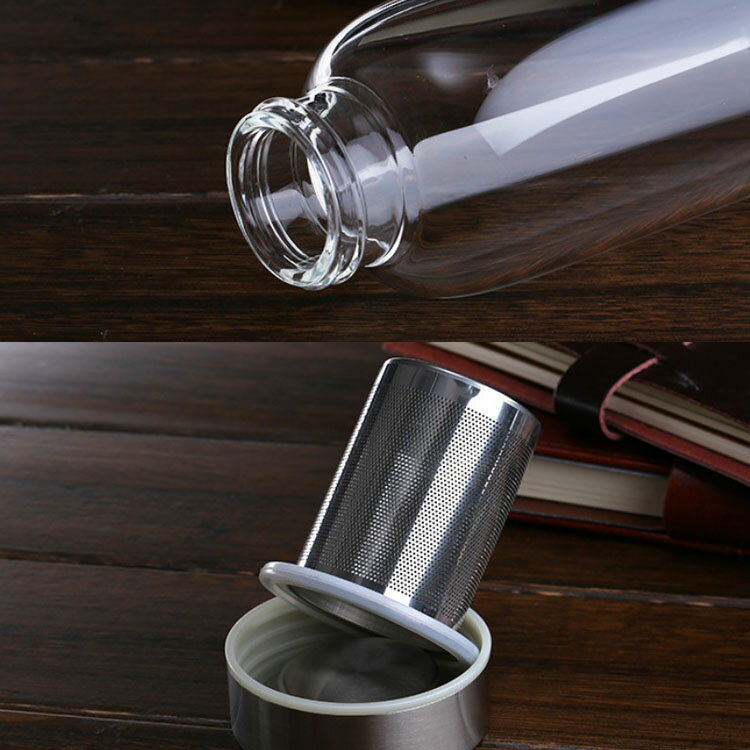 泡茶透明玻璃杯 550ml 茶漏隨行杯 玻璃水瓶 便攜冷泡茶壺 茶水分離泡茶杯【TA0613】《約翰家庭百貨 | 約翰家庭百貨直營店 | 樂天市場Rakuten