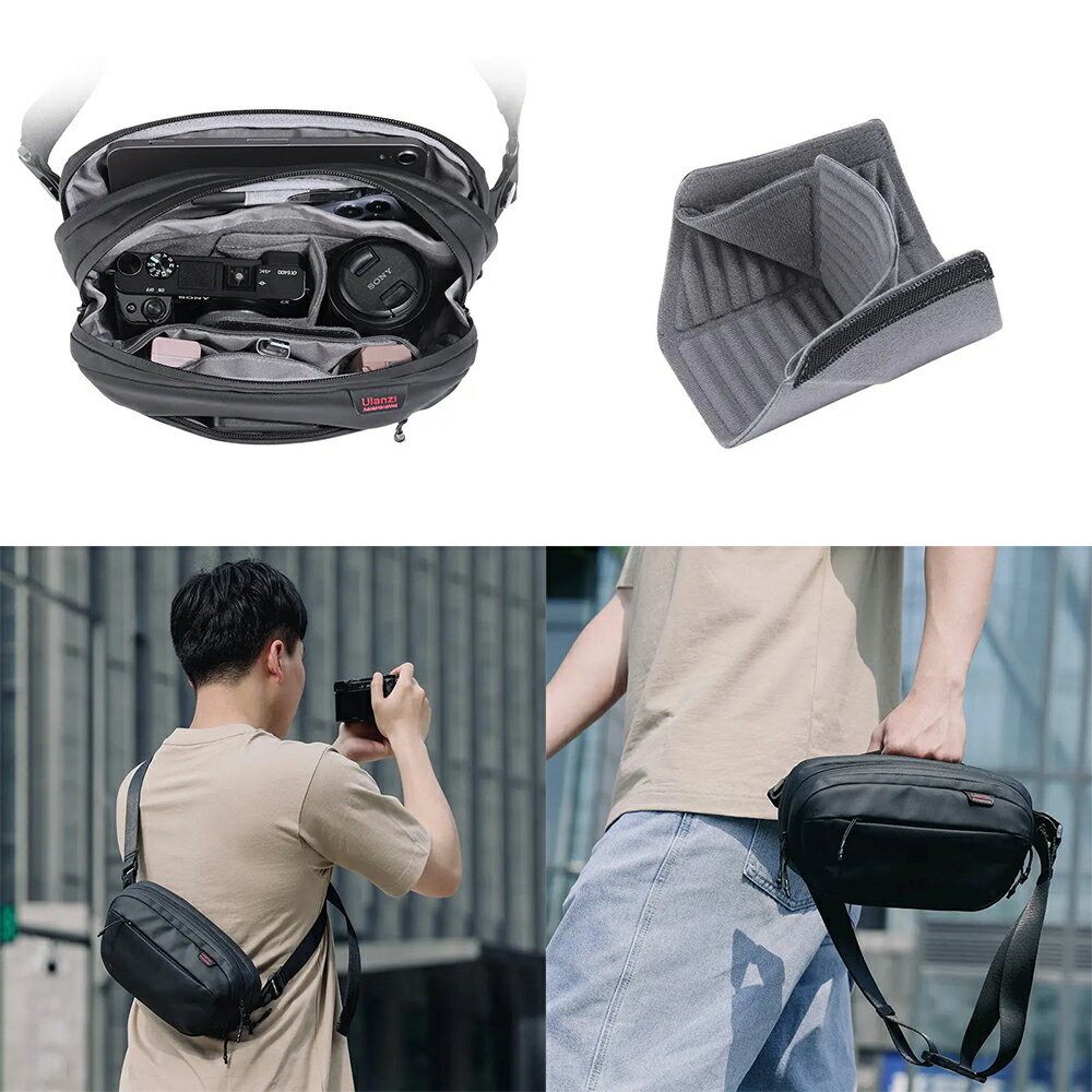 相機專家 Ulanzi BP08 Traker 旅行側背包 胸包 斜背包 多功能 防潑水 B009GBB1 公司貨 | CameraPro相機專家直營店 | 樂天市場Rakuten