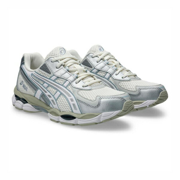 Asics 亞瑟士 GEL-NYC 2055 [1203A542-107] 男女 運動休閒鞋 麂皮 復古 舒適 米灰 綠 | kixpress ...