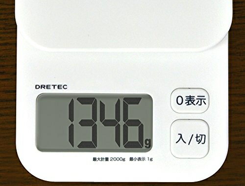 日本 DRETEC KS-274 料理專用電子秤 紅白二色 2kg 料理秤 廚房用 烘焙秤【小福部屋】 | 小福部屋 | 樂天市場Rakuten