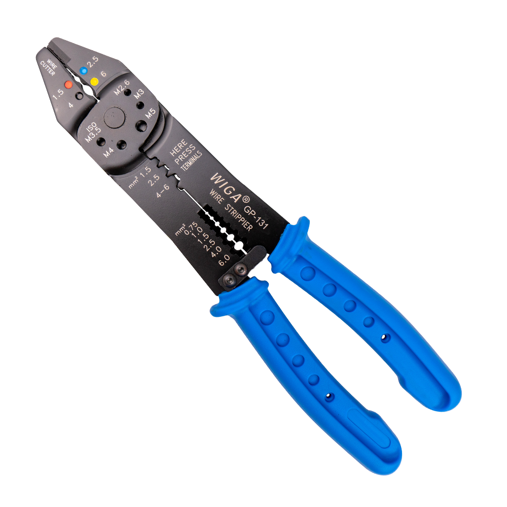 WIGA 威力鋼 GP-131 9吋 多功能剝線鉗(壓著鉗) | 威力鋼工具旗艦店直營店 | 樂天市場Rakuten